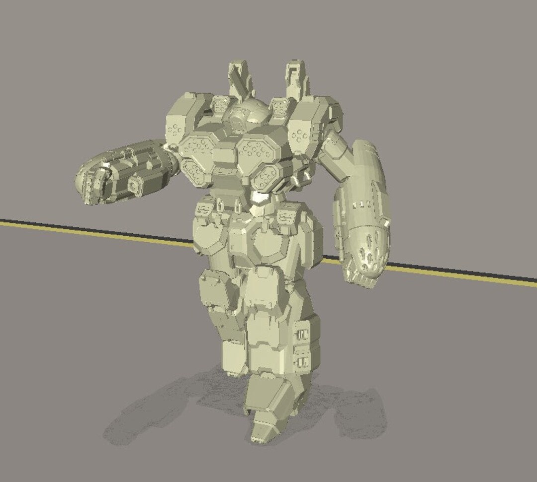 Crusader D CRD-1R Battletech/mech Warrior Robot - Etsy