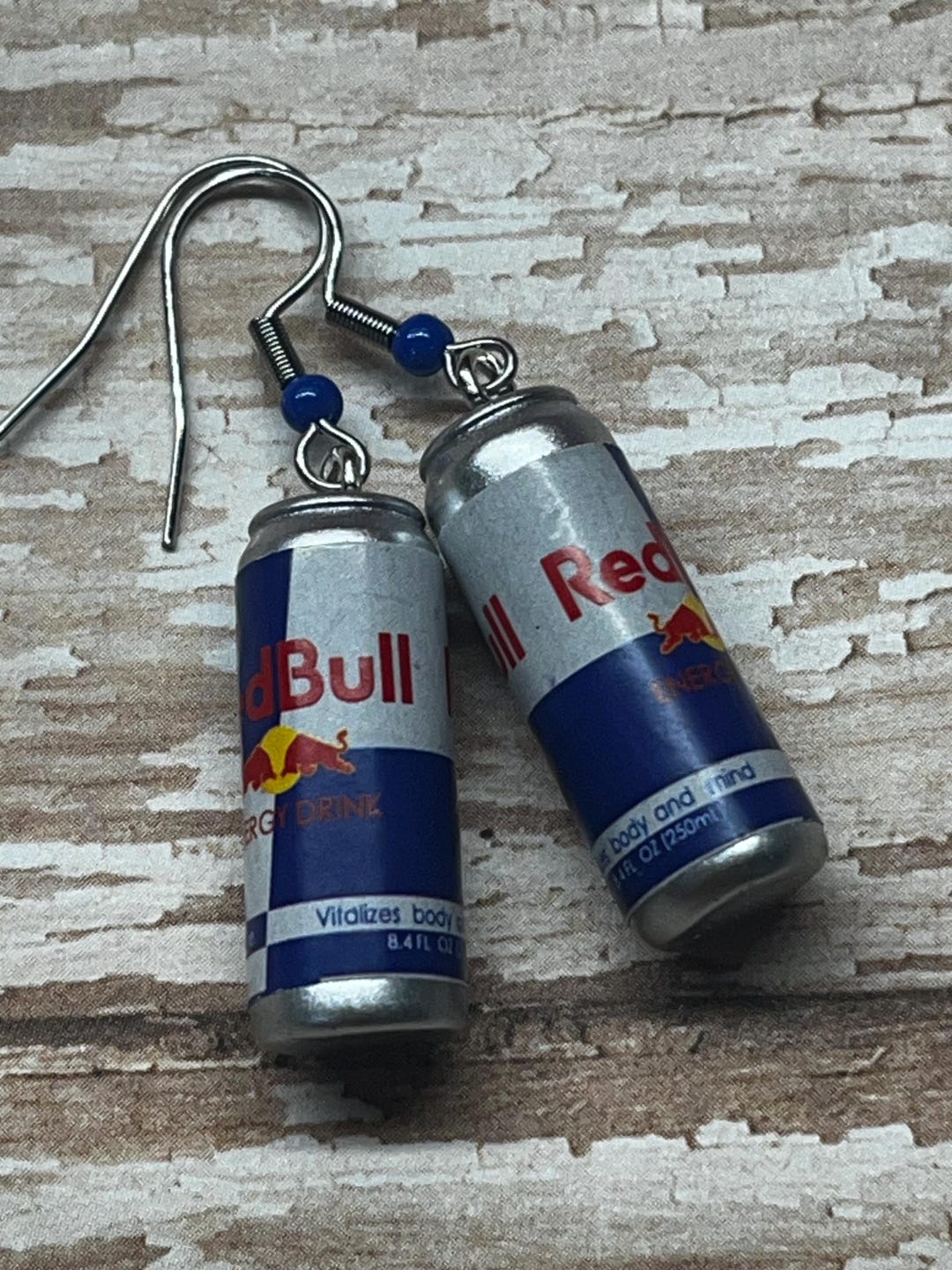 Red Bull Earrings, Charm Earrings, Glitter, Novelty, Red Bull Jewelry ...