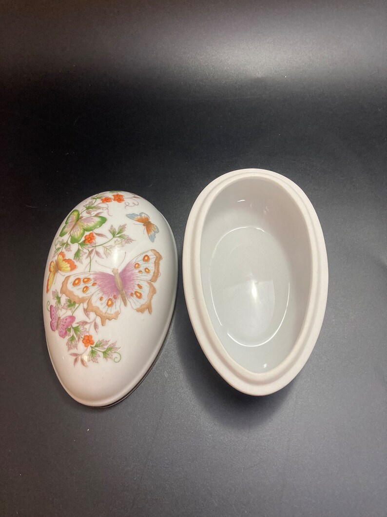 Vintage 1974 Avon Chinoiserie Porcelain Egg - Etsy