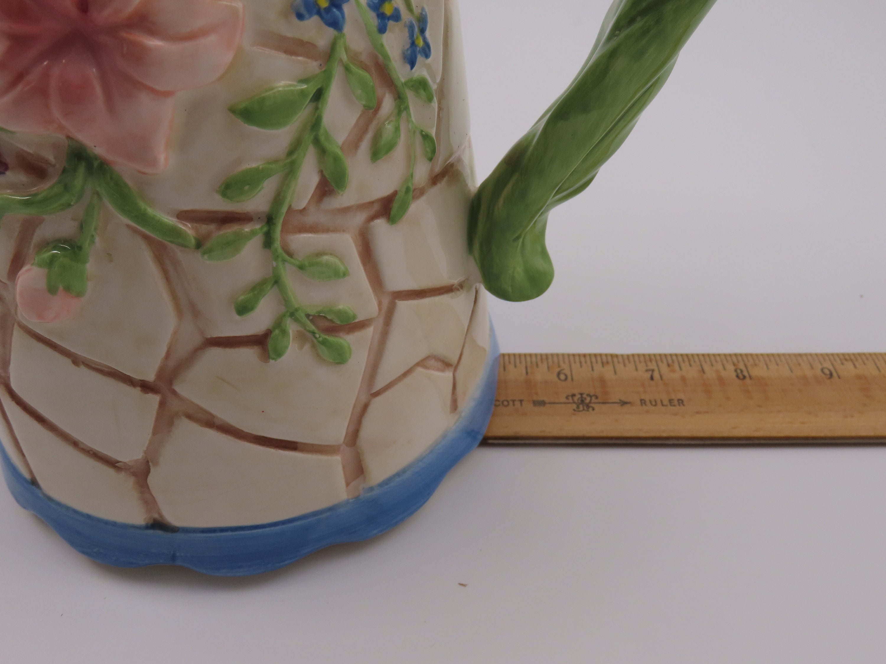 Vintage 1950s Ceramic Watering Pitcher/ Vase/ Flower Pot - Etsy