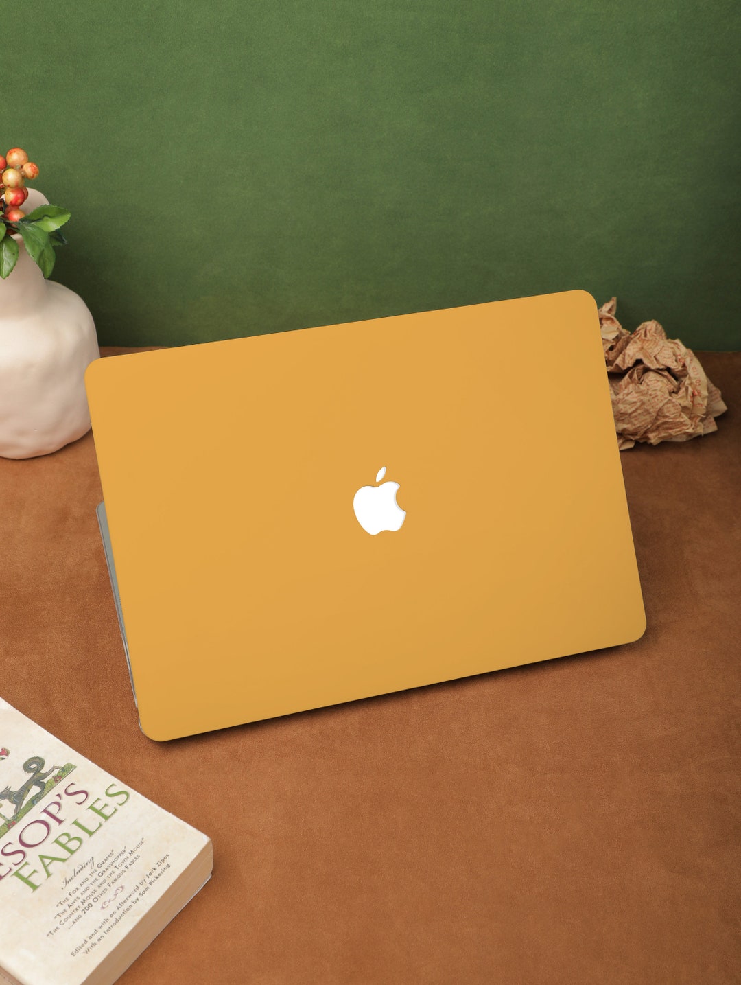 Golden Yellow MacBook Case Apple MacBook M2 Air 13 A2681 Case, Pro 13 ...
