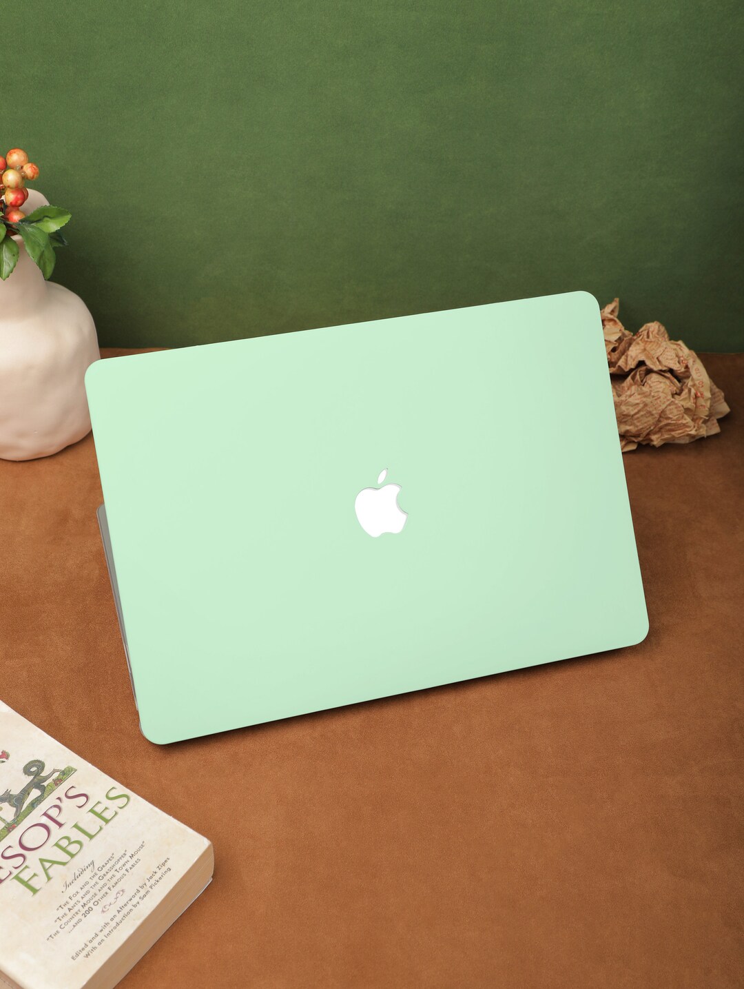 Greenish White MacBook Case Apple MacBook M2 Air 13 A2681 Case, Pro 13 ...