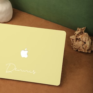 Pale Yellow MacBook Case Apple MacBook M2 Air 13 A2681 Case, Pro 13 ...