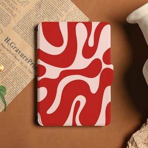 Red Water Splash Kindle Case Kindle Paperwhite 11th Generation, All New ...