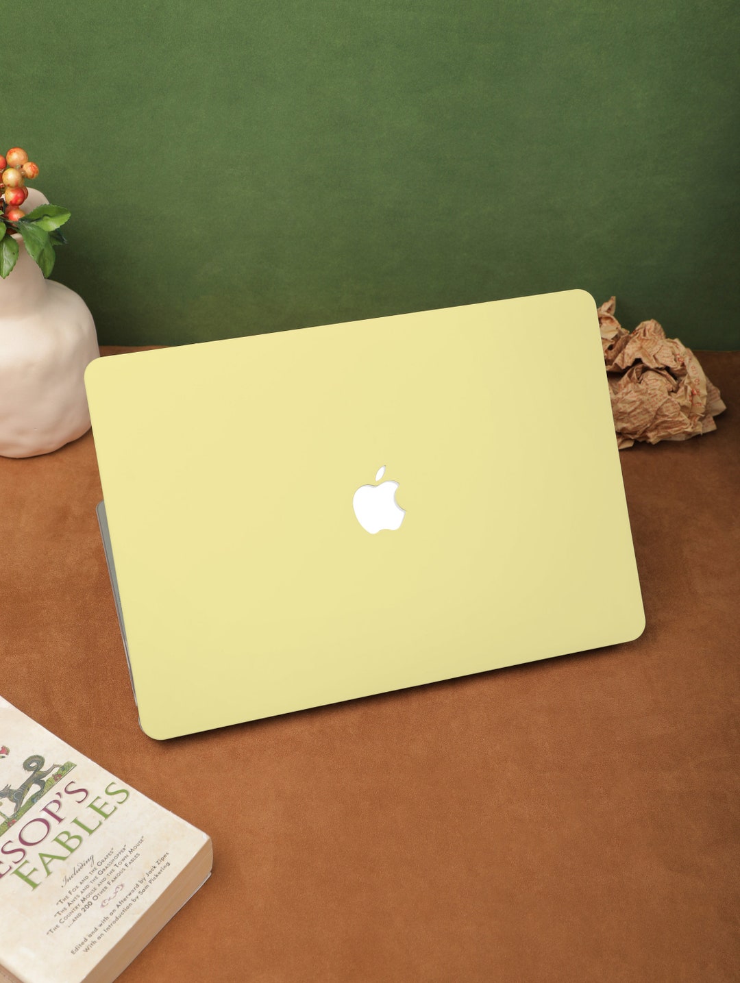 Pale Yellow MacBook Case Apple MacBook M2 Air 13 A2681 Case, Pro 13 ...