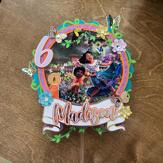 Encanto Cake Topper Shaker Cake Topper Light up Cake - Etsy