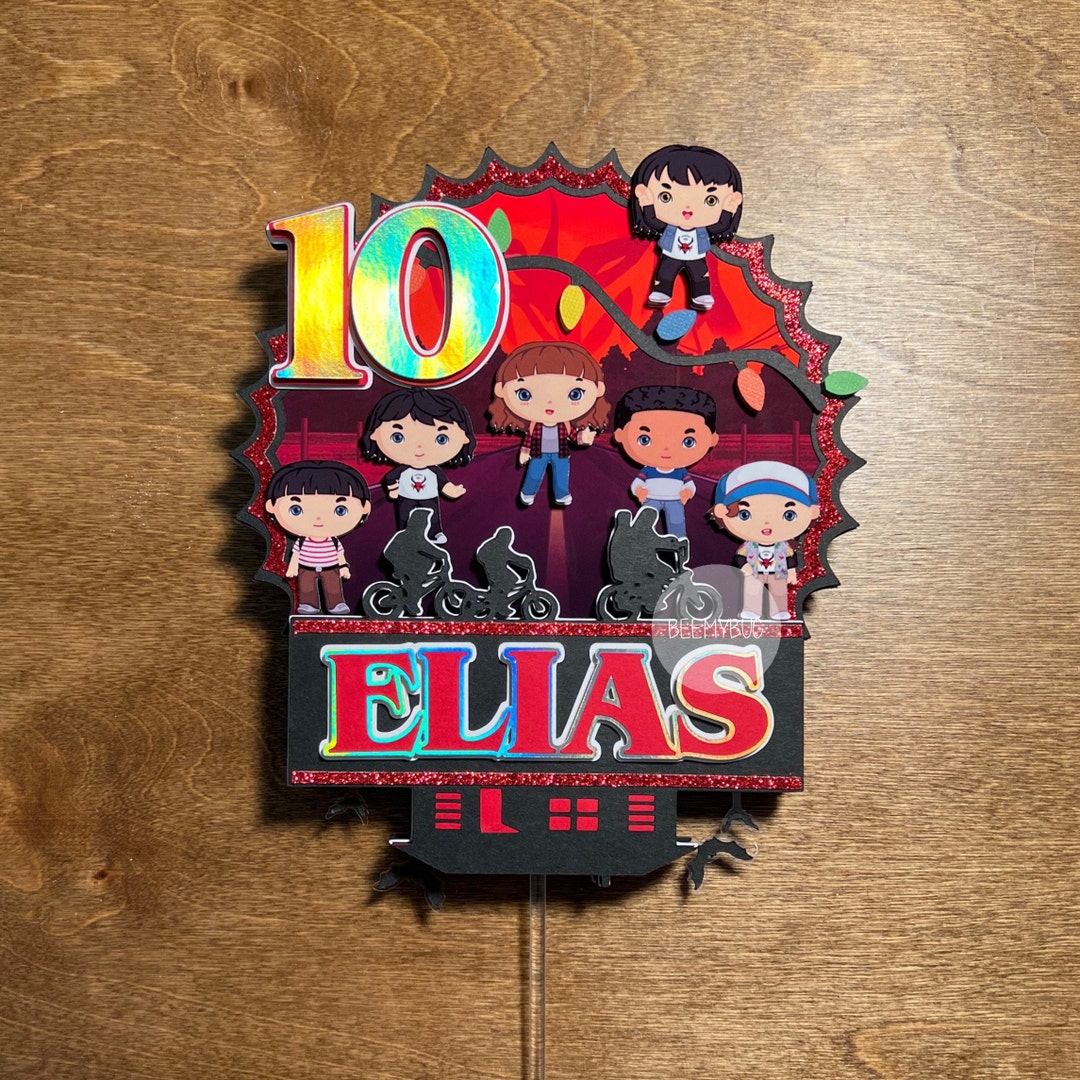Strange Cake Topper | Cake Topper | Light up Cake Topper | Birthday ...
