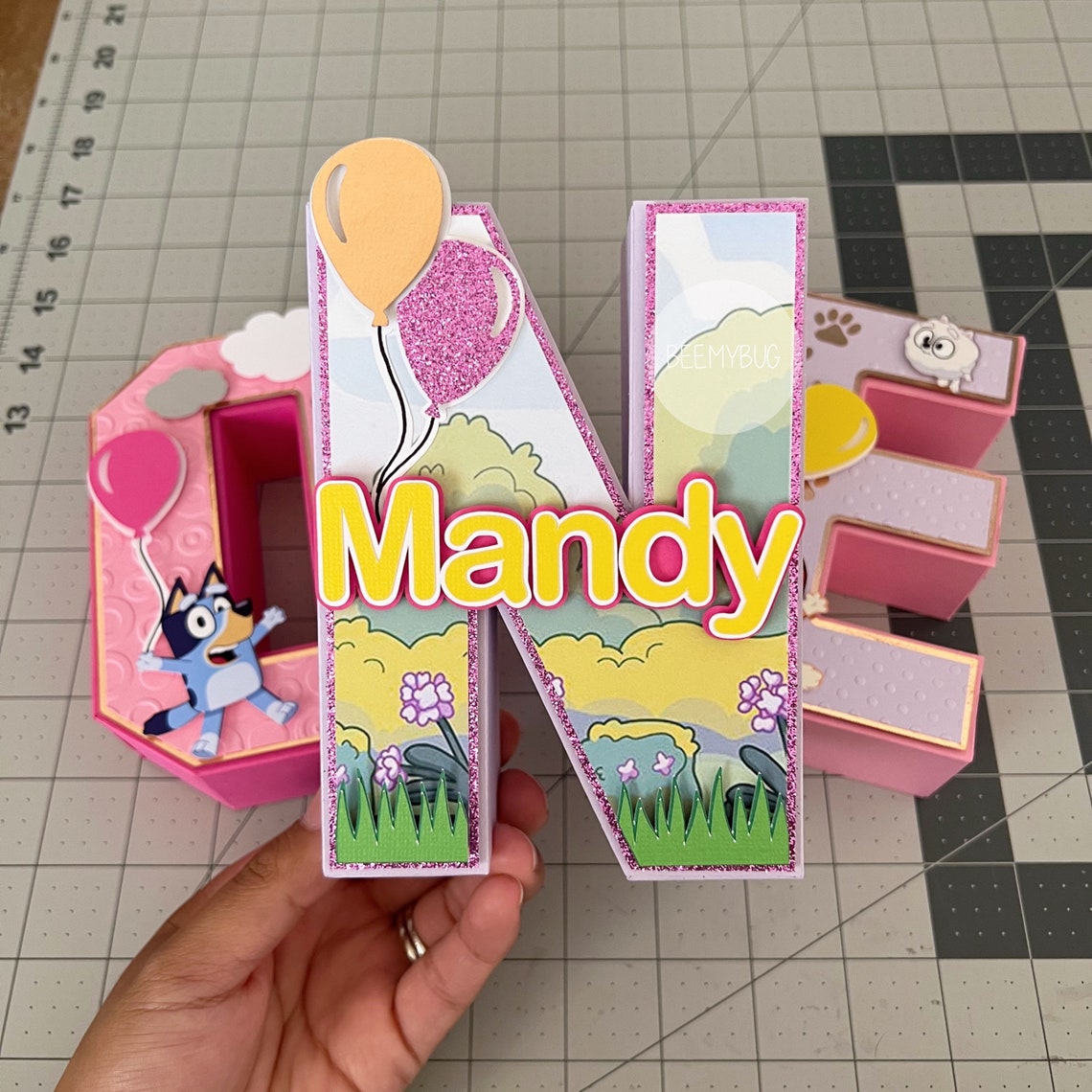 Blue Dog 3-D Letters Blue Dog Birthday Birthday Decor - Etsy