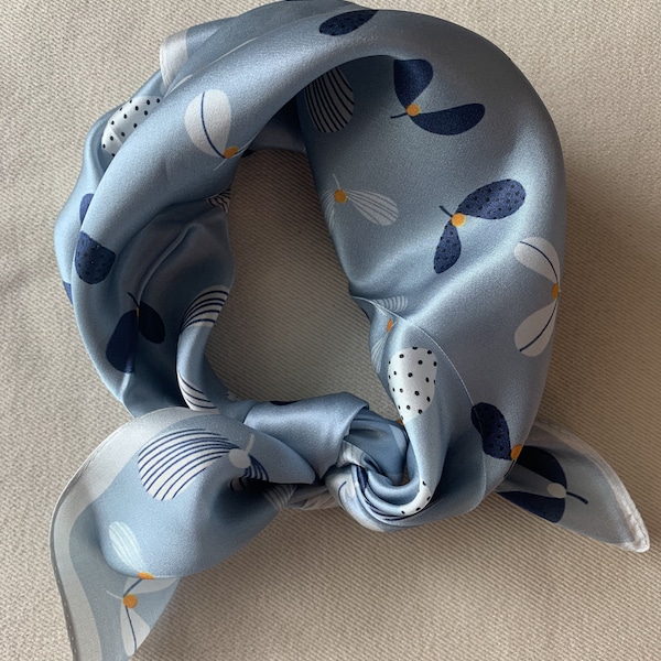 Square Silk Scarf - Etsy