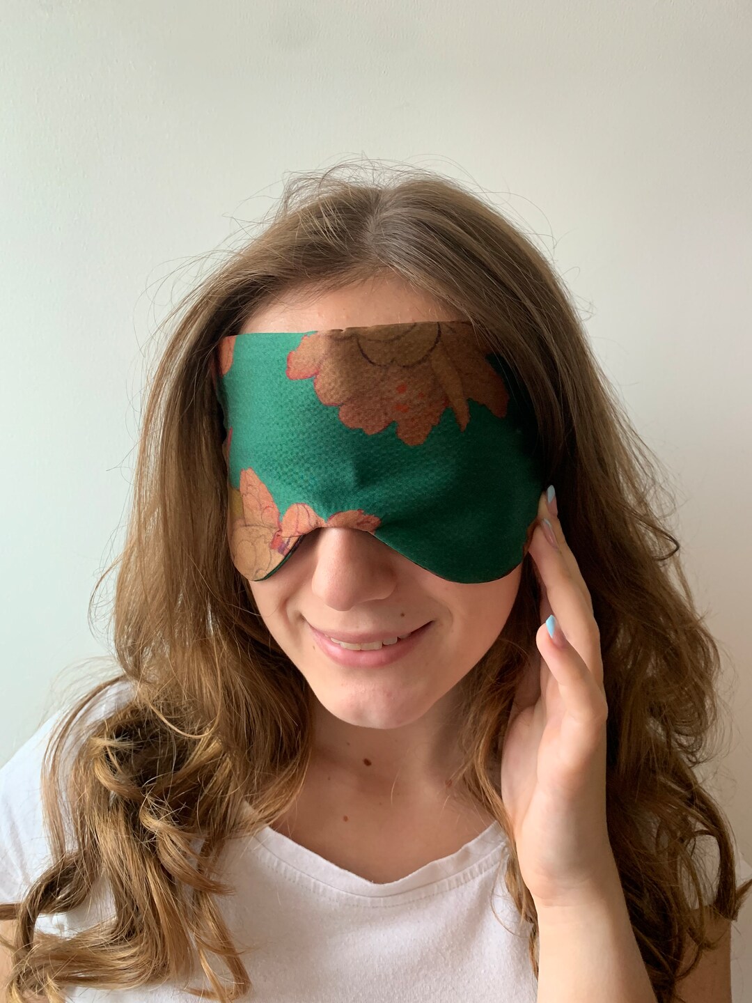 100% Gambiered Canton Silk Luxurious Handmade Thin Layer Sleep Eye Mask ...