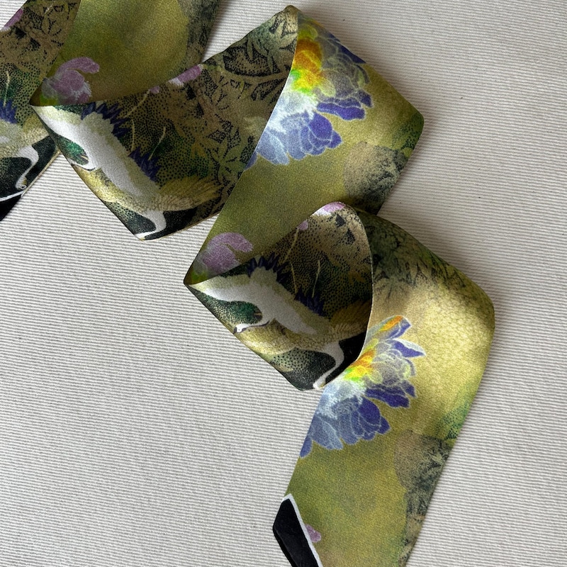 Blue Purple Purse Scarf - Etsy