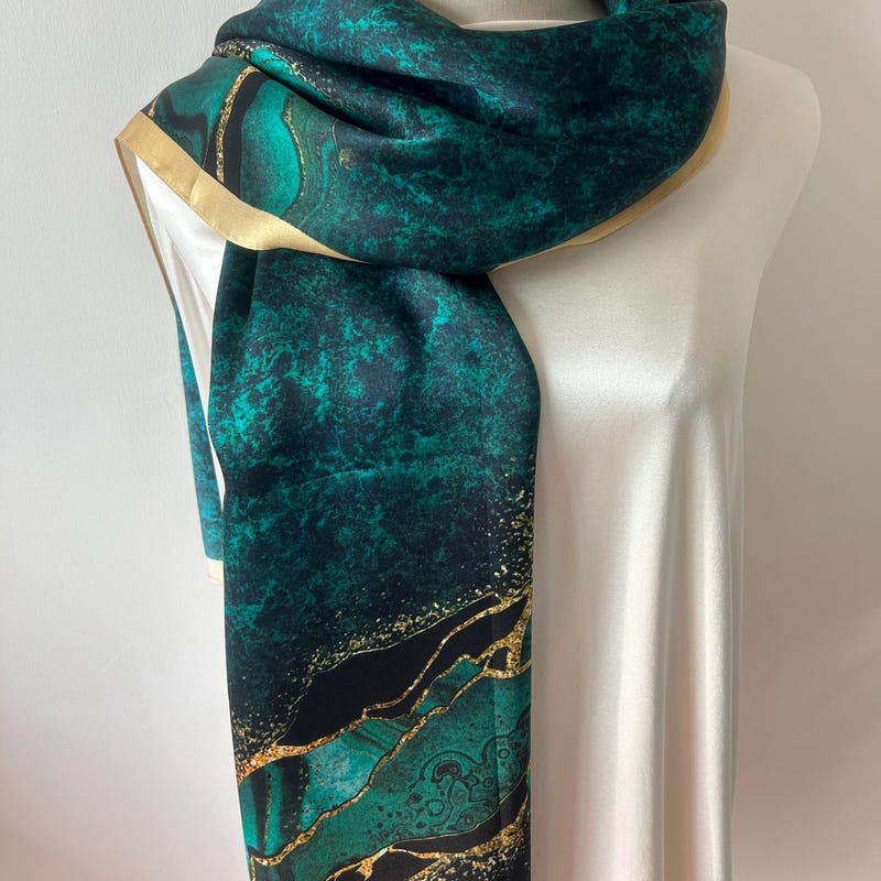 Lime Green Scarf - Etsy