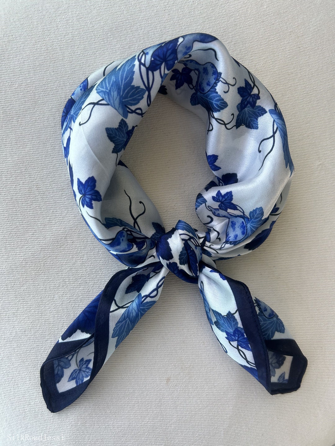 100 Small Silk Scarves Custom Order Natural Mulberry Silk 21 X 21 ...