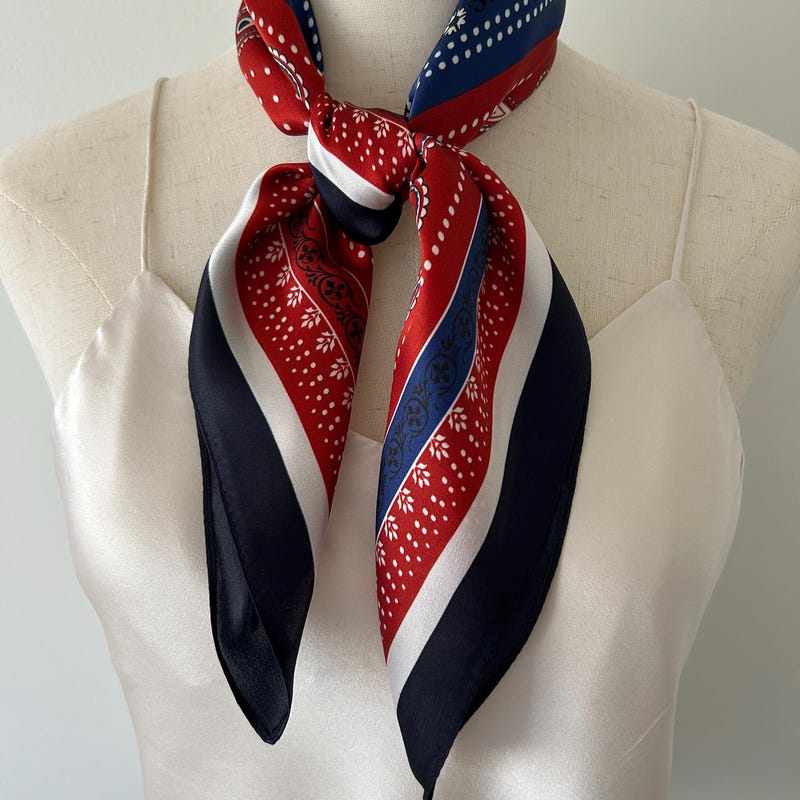 Silk French Flag - Etsy