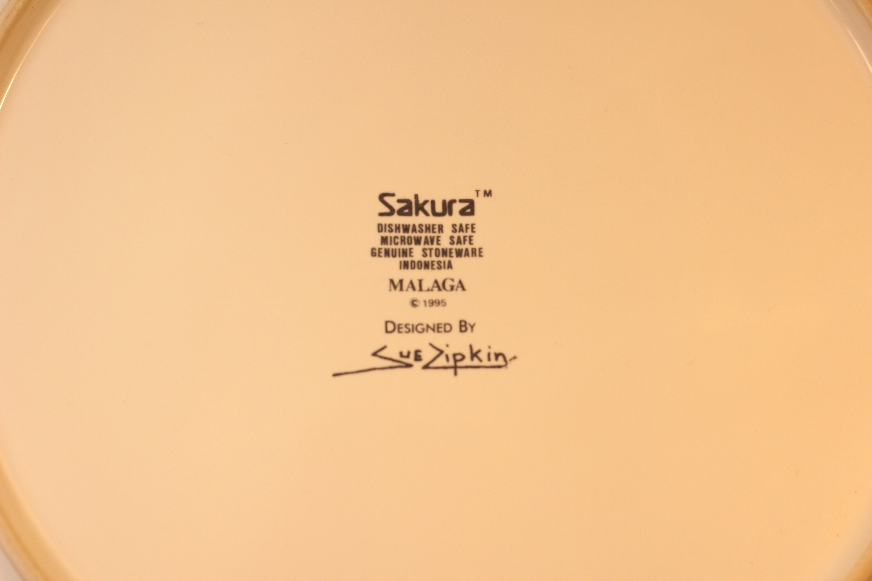 Sakura 1995 Stoneware Plate & Bowl Dinnerware 6-piece Set - Etsy