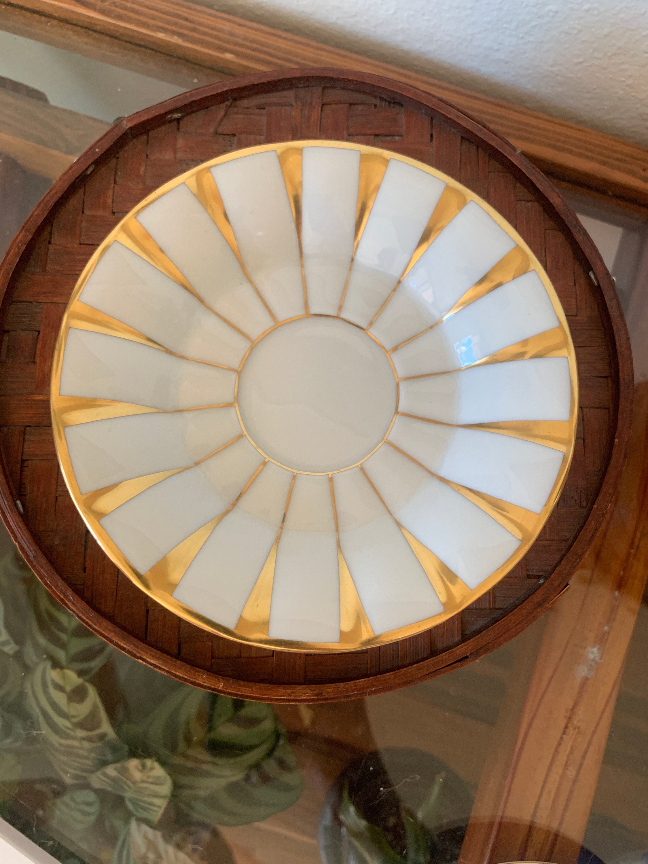 Furstenberg Vintage Porcelain Demitasse Tea Cup and Saucer - Etsy