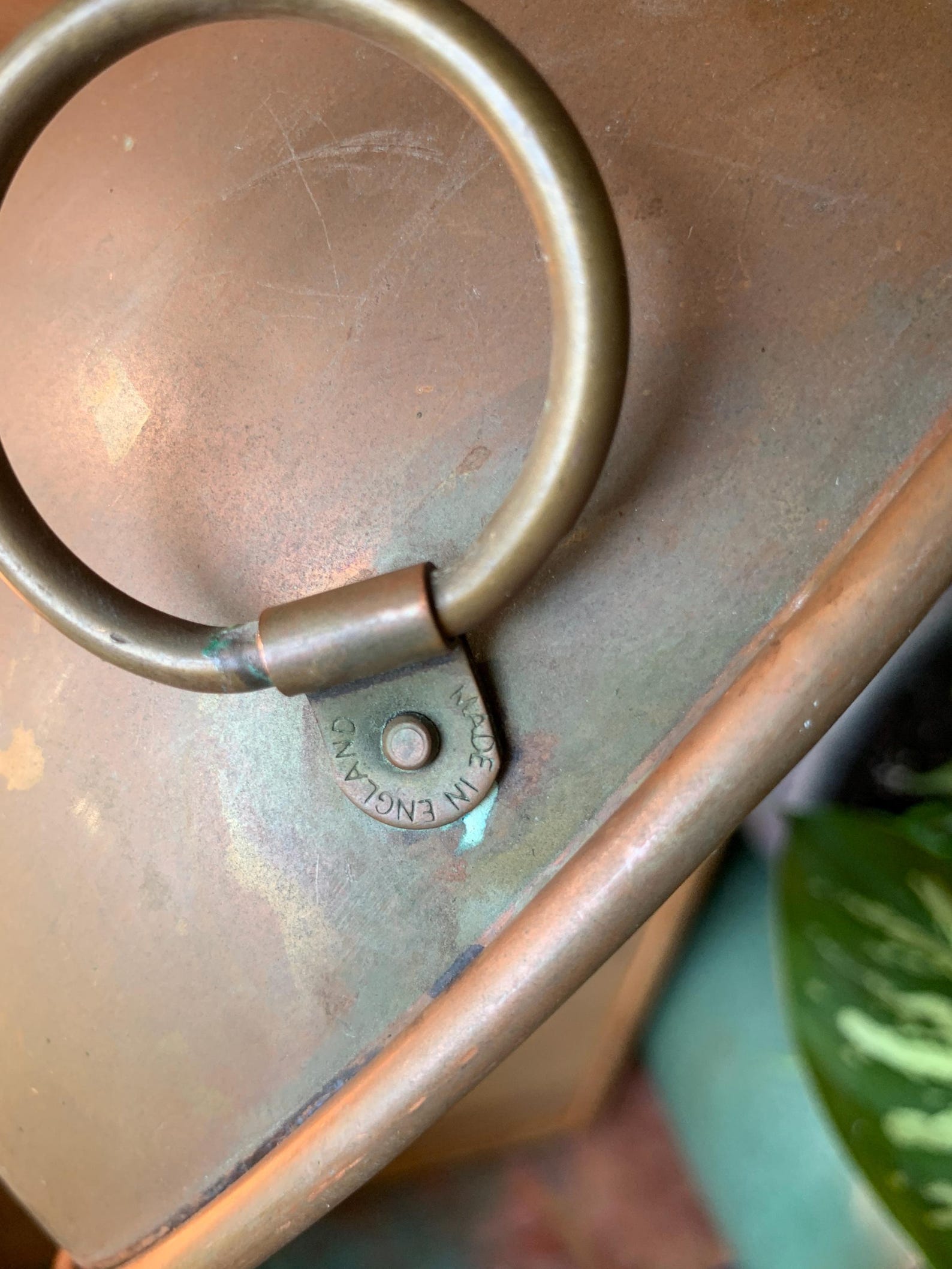 Vintage Solid Copper Mixing Bowls Pair, Set of 2, Made in England ...