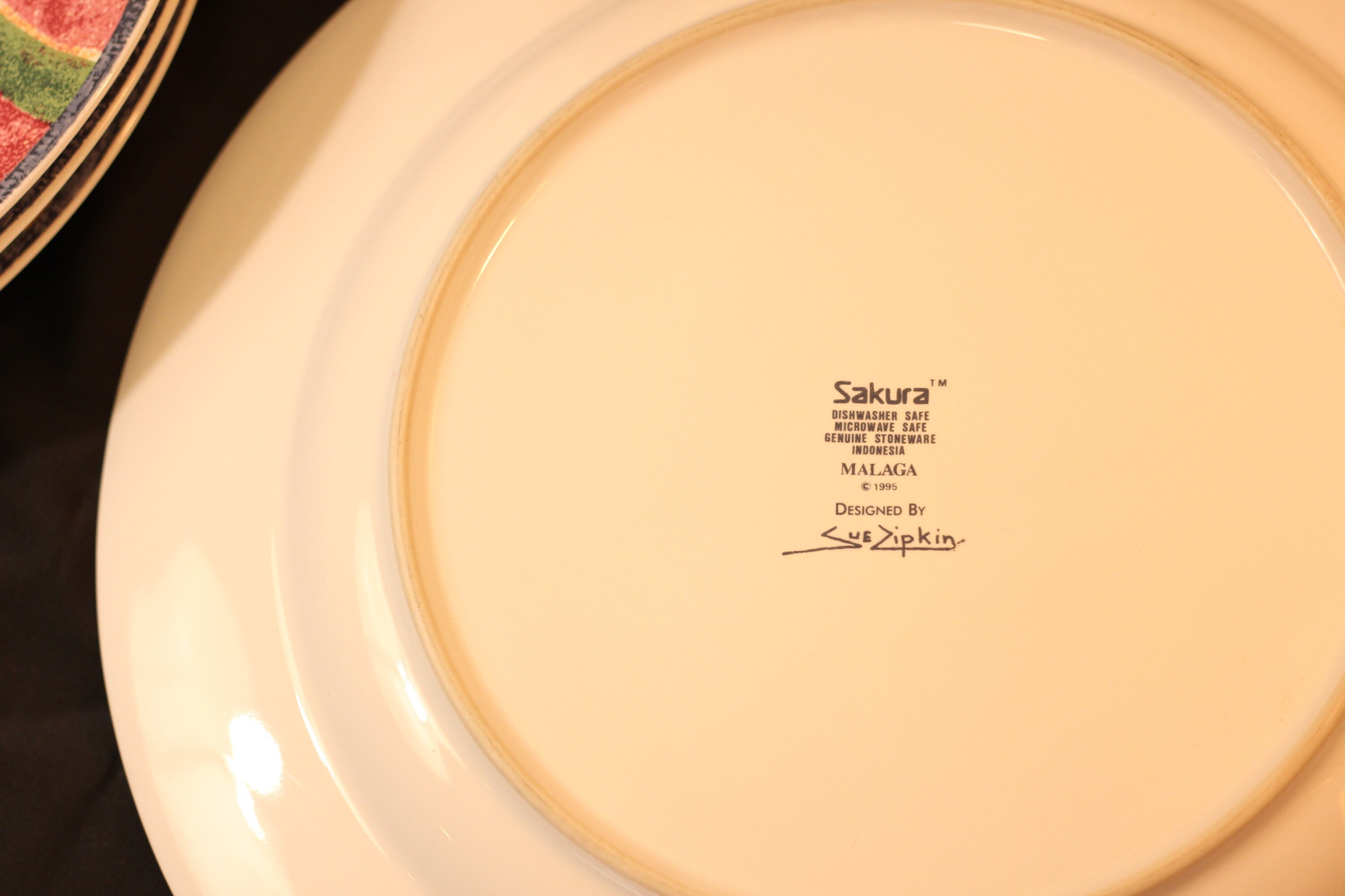 Sakura 1995 Stoneware Plate & Bowl Dinnerware 6-piece Set - Etsy