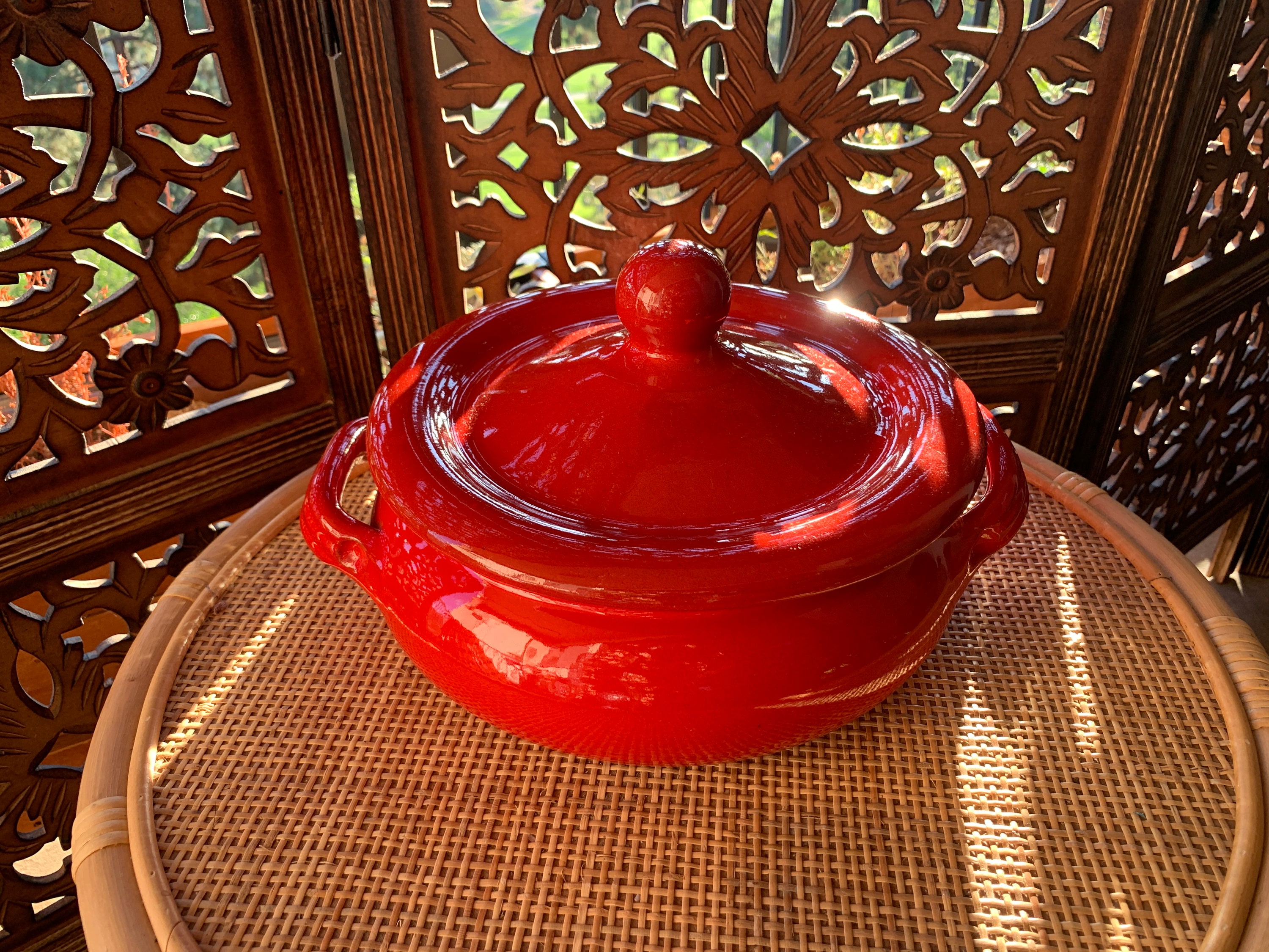 De Silva Italian Glazed Pottery Casserole Baking Serving Pots/dishes ...