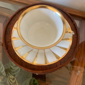 Furstenberg Vintage Porcelain Demitasse Tea Cup and Saucer - Etsy