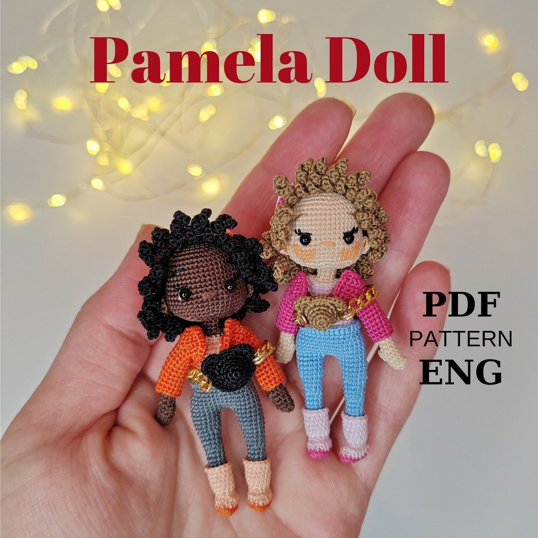 Miniature Crochet Pamela Doll Pattern (PDF Pattern) - Etsy