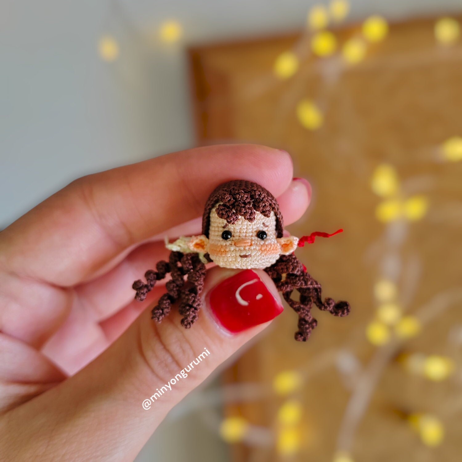 Miniature Amigurumi Cute Elf Pattern English, Crochet Tiny Elf Doll ...