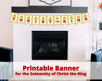 Christ the King Banner - Etsy