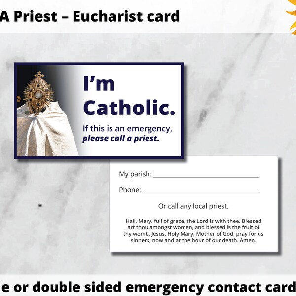 Catholic Cards - Etsy