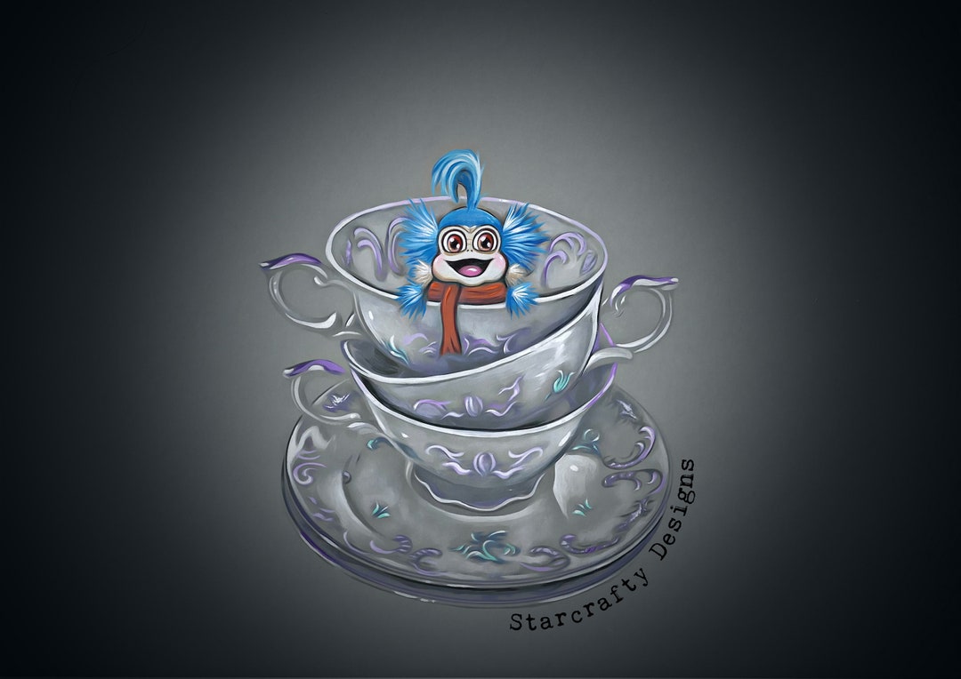 Ello in Stack of Cups A4 Signed & Numbered Print - Etsy