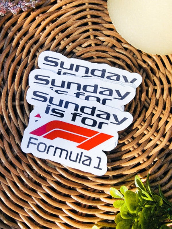 F1 Max Verstappen Sticker Redbull Racing // Formula One // - Etsy Canada