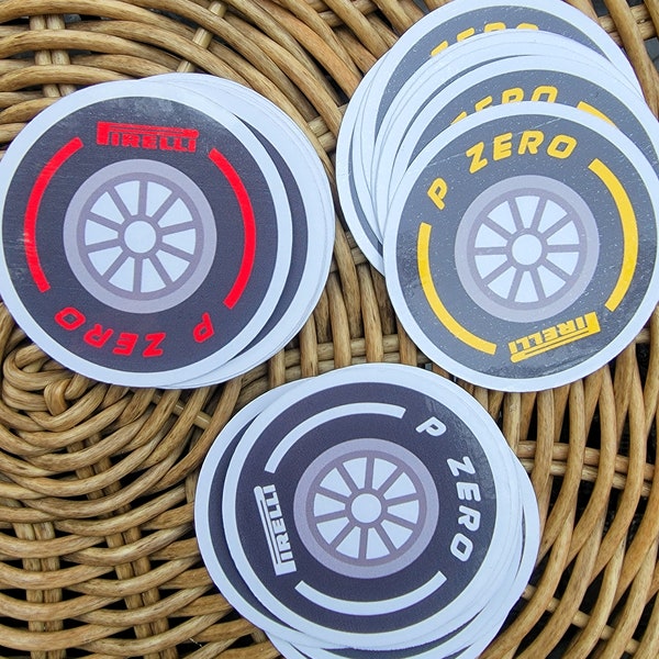 Formula One Decals - Etsy