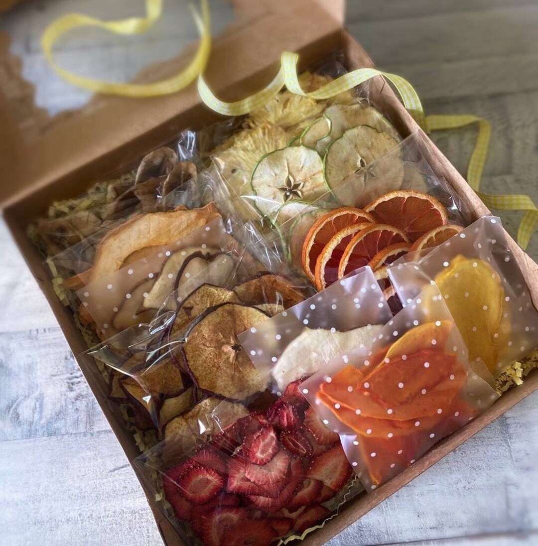 Dried Fruit Box. Mixed Fruit Chips Christmas Gifts Cocktail Garnish ...