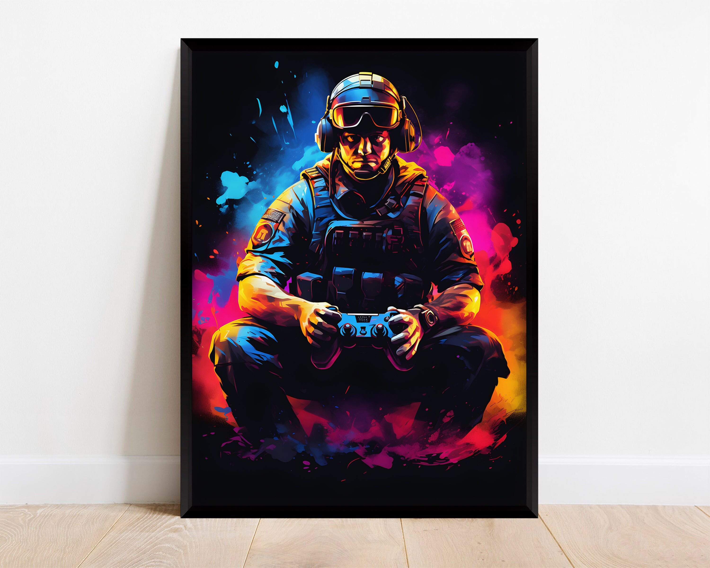 Modern Gaming Murals | Gaming Room Decoration | Gaming Motives ...