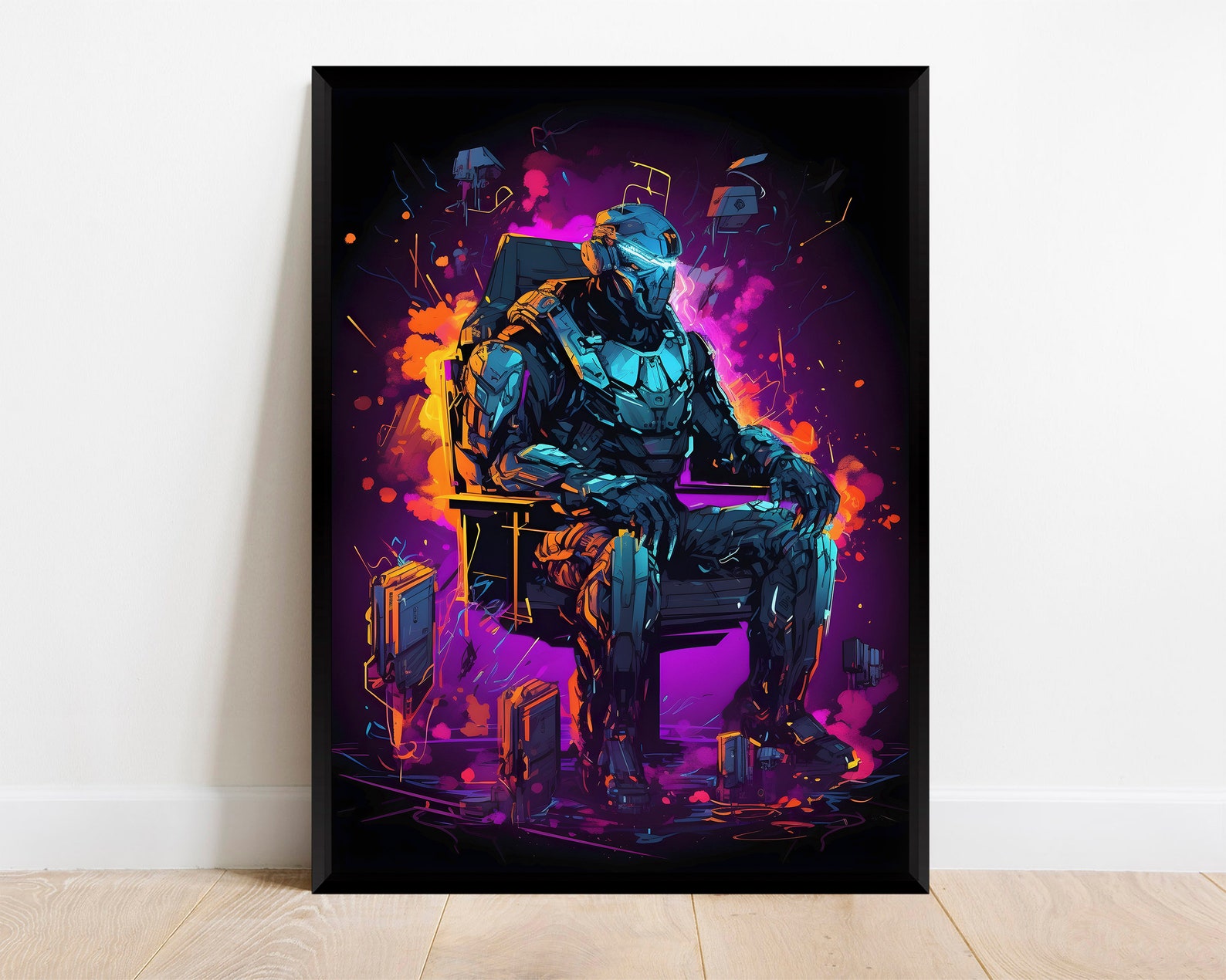 Modern Gaming Murals | Gaming Room Decoration | Gaming Motives | Gamer ...