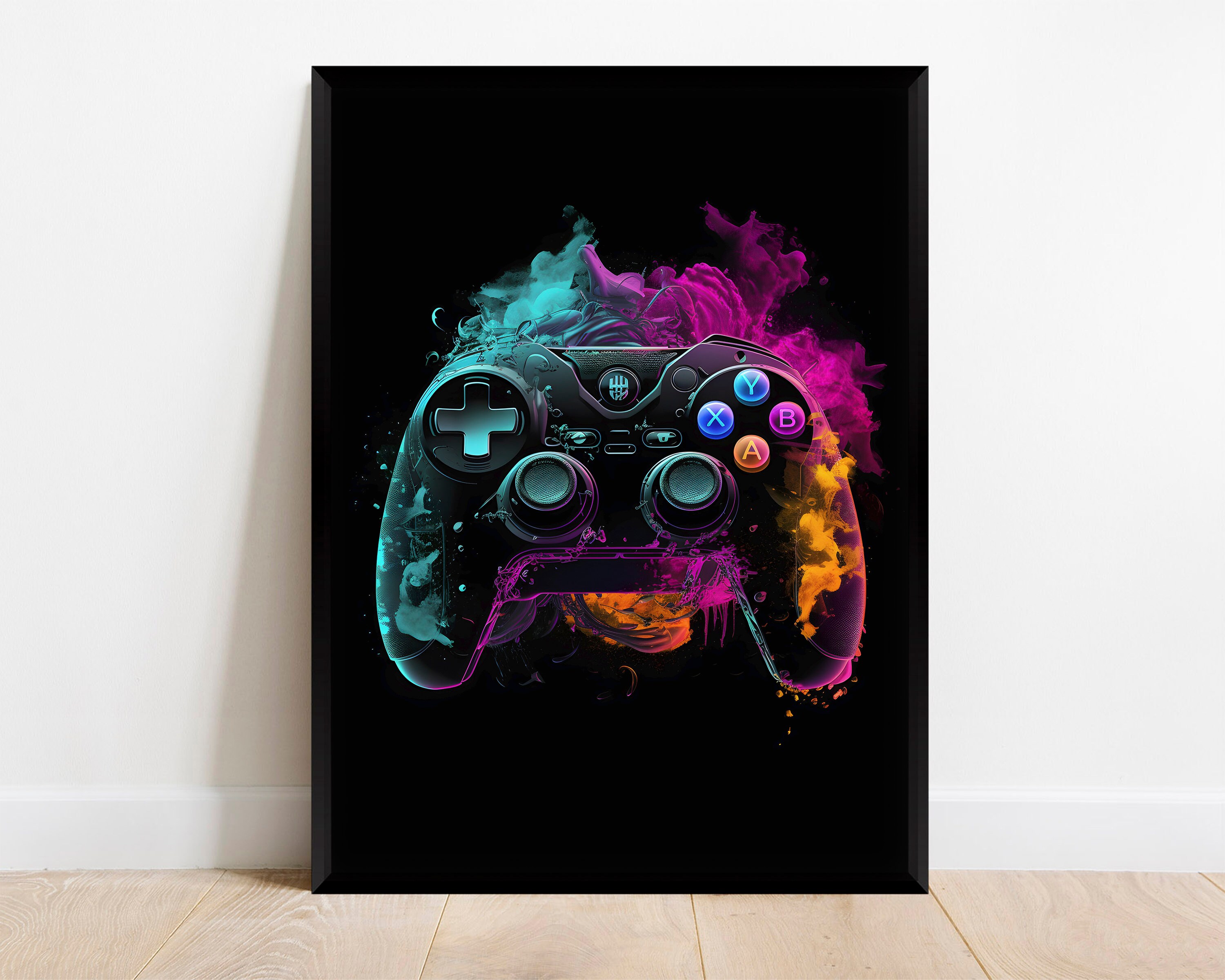 Modern Gaming Murals | Gaming Room Decoration | Gaming Motives | Gamer ...