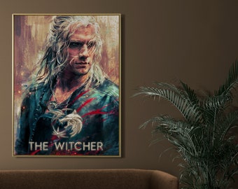 Witcher Wall Art | Etsy