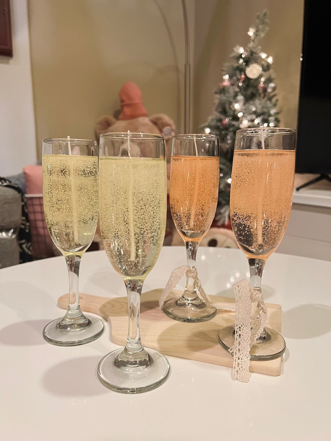 Champagne Candle | Drink Candle | Perfect for Wedding | Party ...