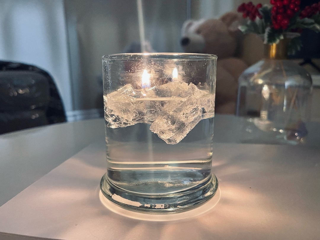 DIY Iceberg Candle Kit | Unscented Gel Wax Christmas Gift - Etsy