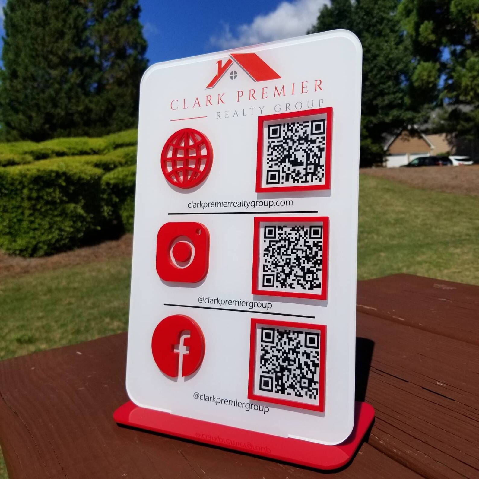 3 Icon QR Code Multi QR Code QR Code Sign Business | Etsy