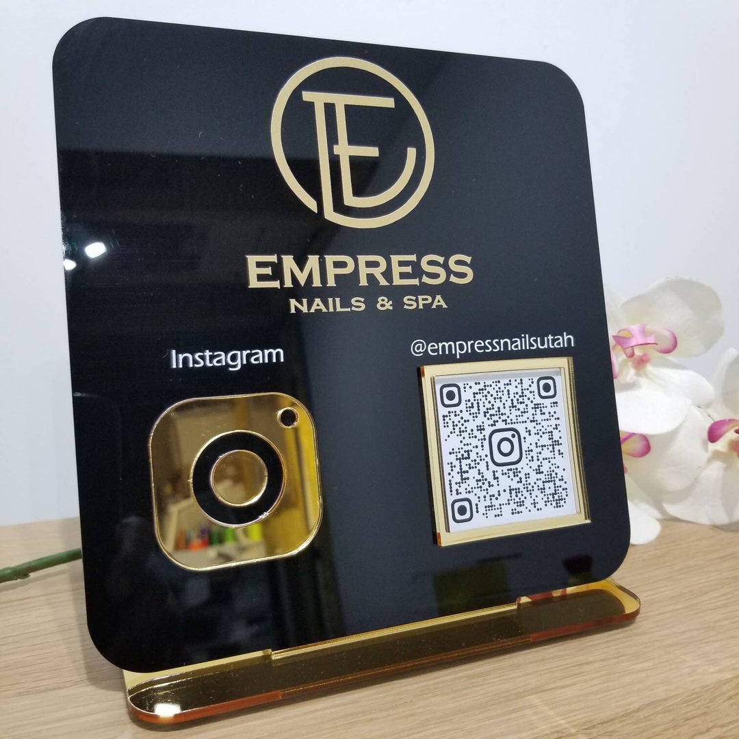 QR Code Sign QR Code Sign Business Payment & Social Media Sign ...