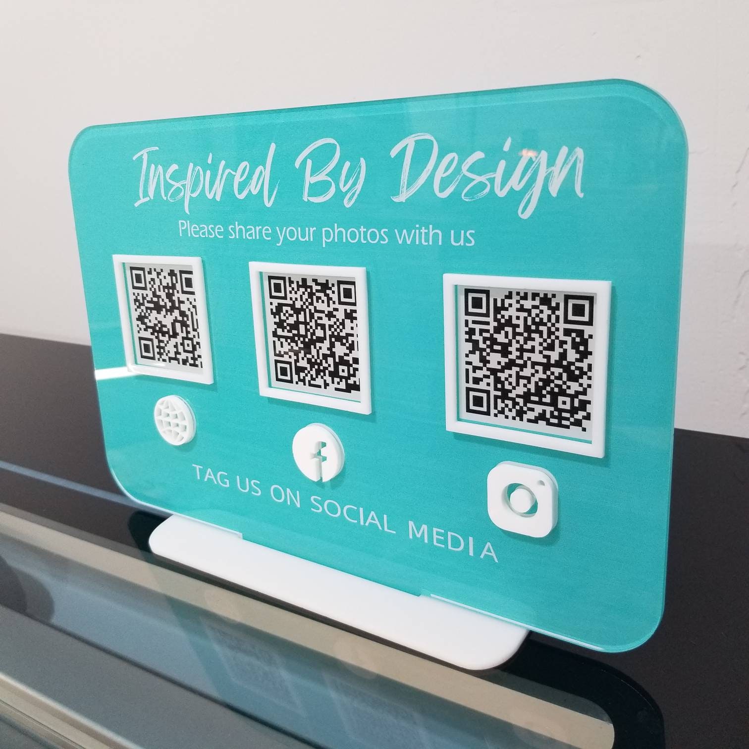 QR Code Sign 3 Icon QR Code Multi QR Code Business - Etsy