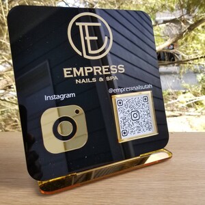 QR Code Sign QR Code Sign Business Payment & Social Media Sign ...