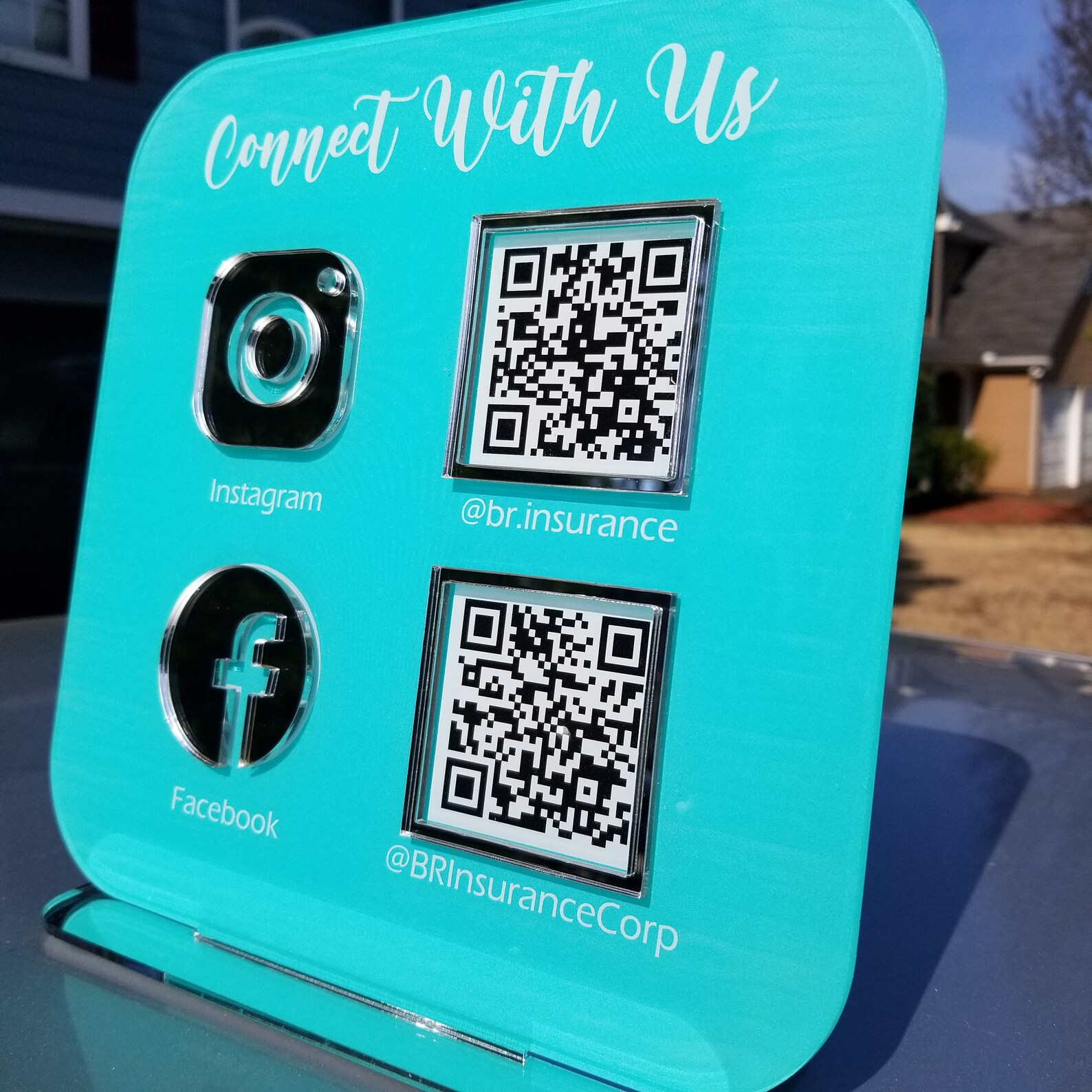 Pop up Shop Sign Multi QR Code QR Code Sign Instagram - Etsy