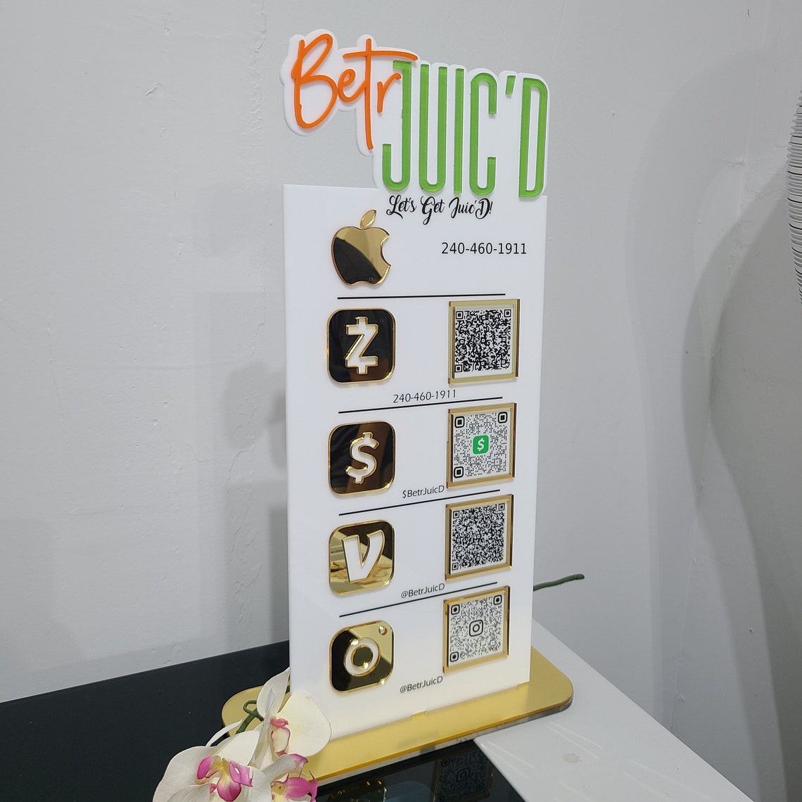 5 Icons Qr Code Multi Qr Code Qr Code Sign Scannable QR - Etsy