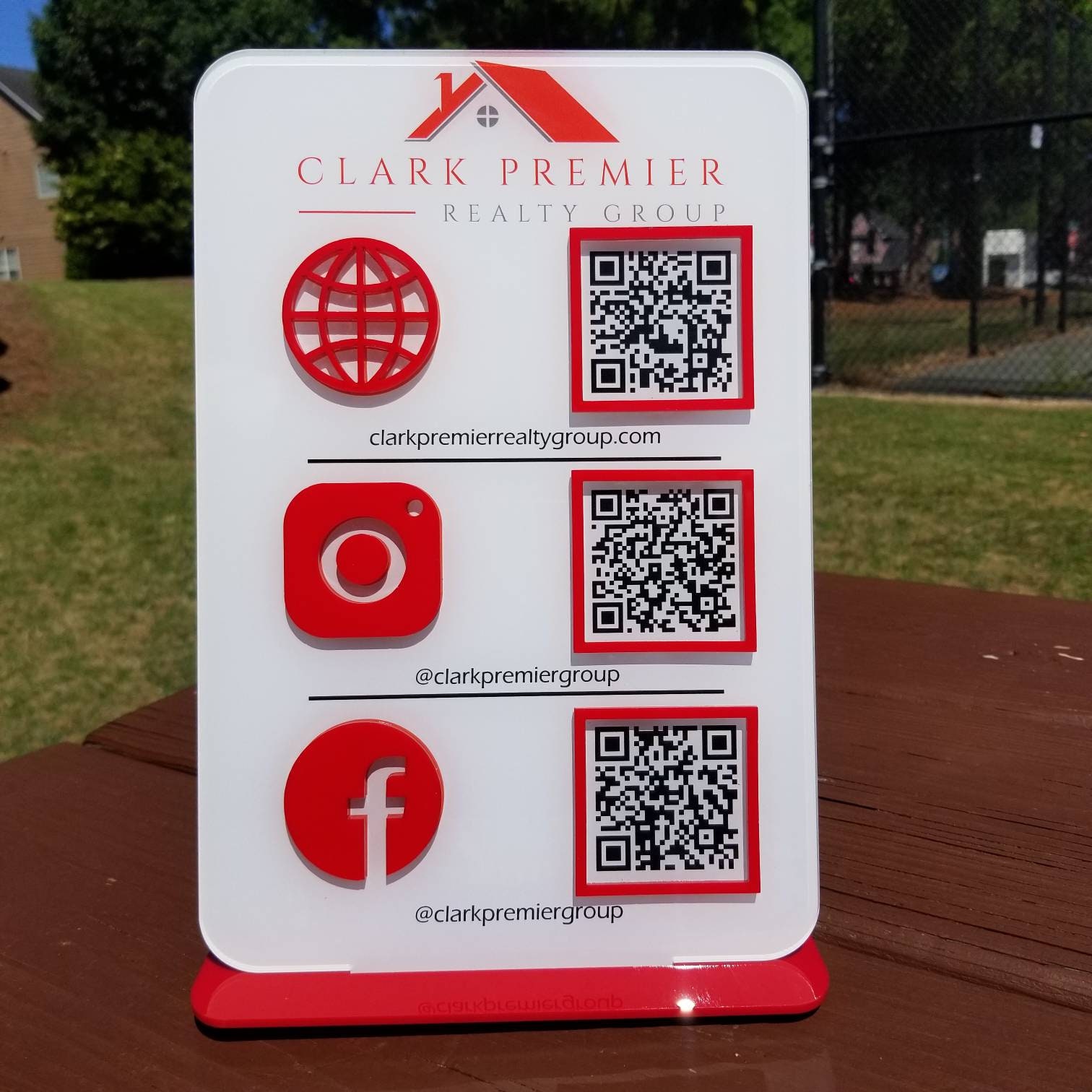 3 Icon QR Code Multi QR Code QR Code Sign Business | Etsy