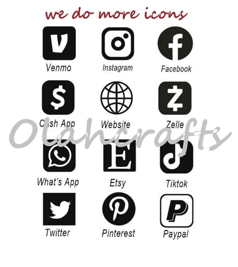 Custom Business Sign | QR Payment Sign | Venmo Sign | Gift for Girl ...