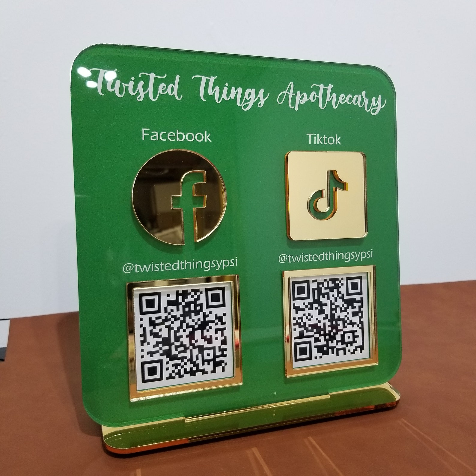 Qr Code Sign Cashapp Facebook Venmo QR Code Tiktok - Etsy