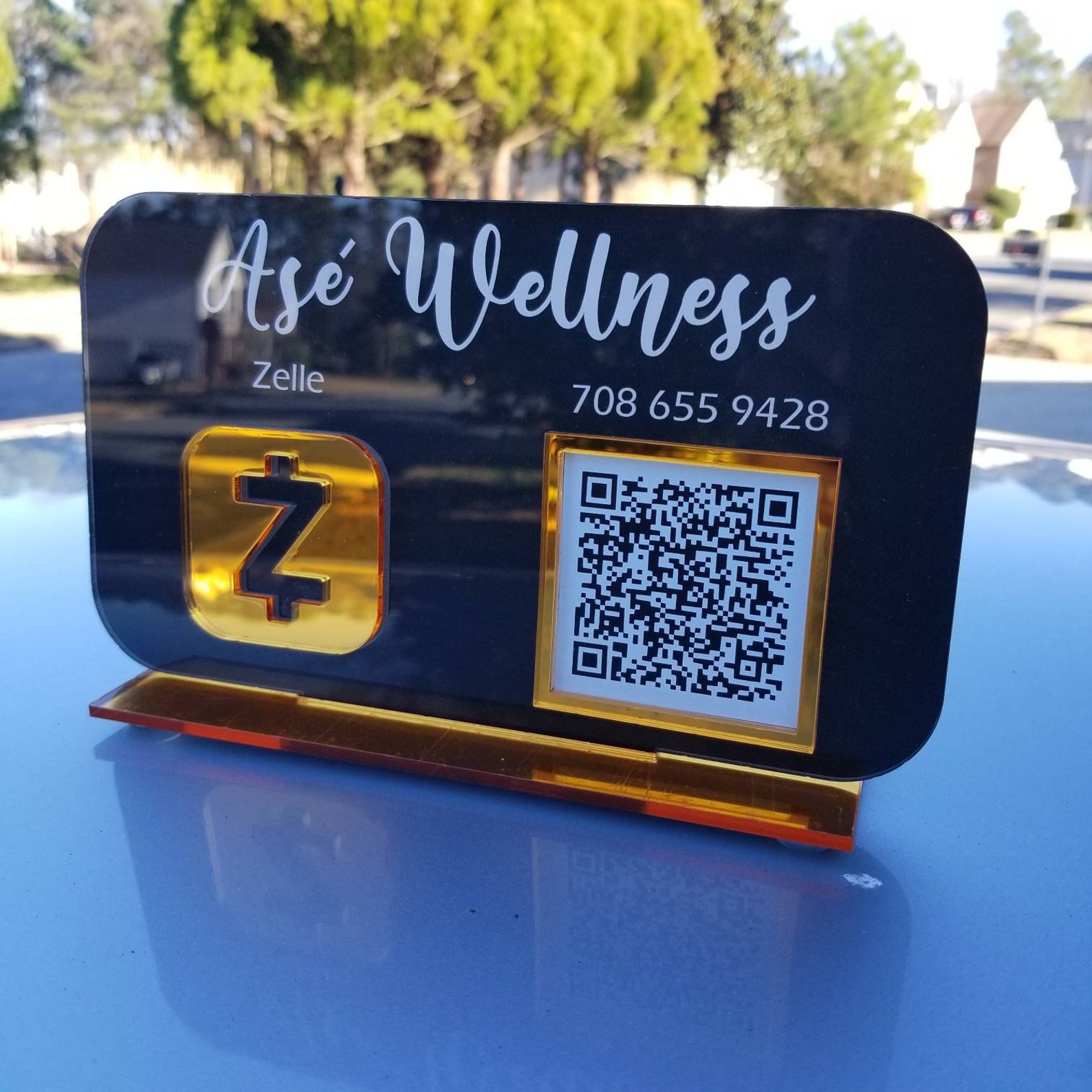 Zelle Qr Code Sign Cashapp Qr Code Sign Venmo Qr Code Sign | Etsy