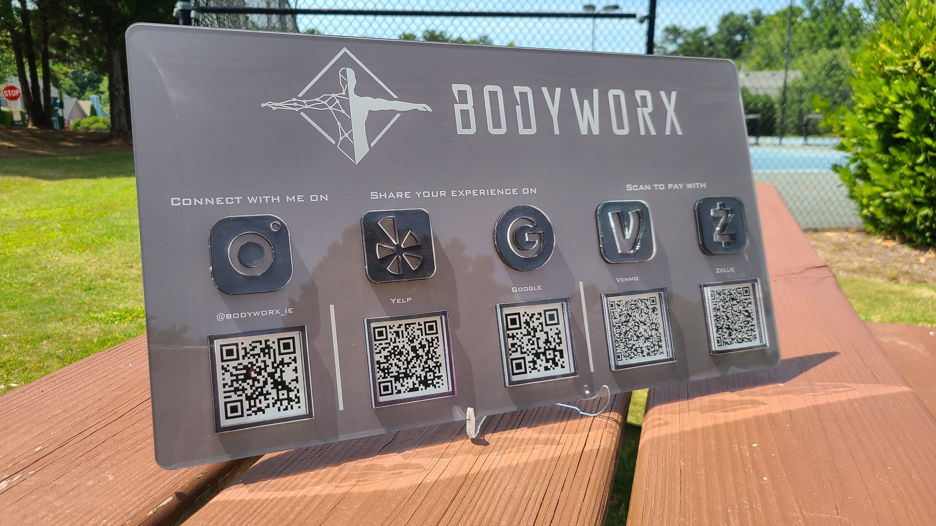 5 Icons Qr Code Salon Signs Qr Code Plaque Qr Code - Etsy Australia