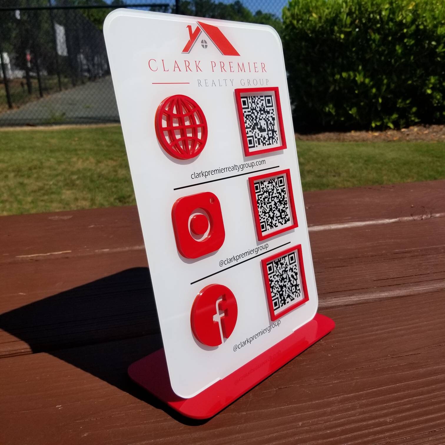 3 Icon QR Code Multi QR Code QR Code Sign Business | Etsy